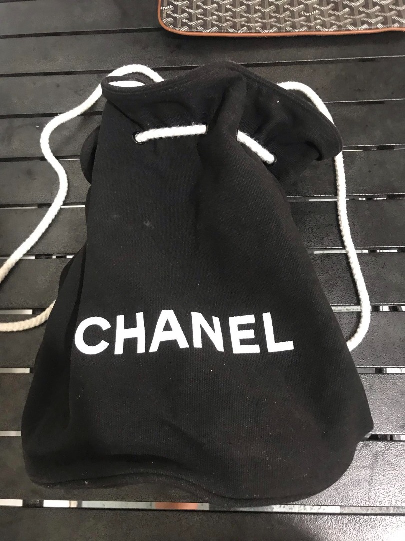 YEAR END SALE!!!! Authentic Chanel String Bucket Backpack, Luxury, Bags ...