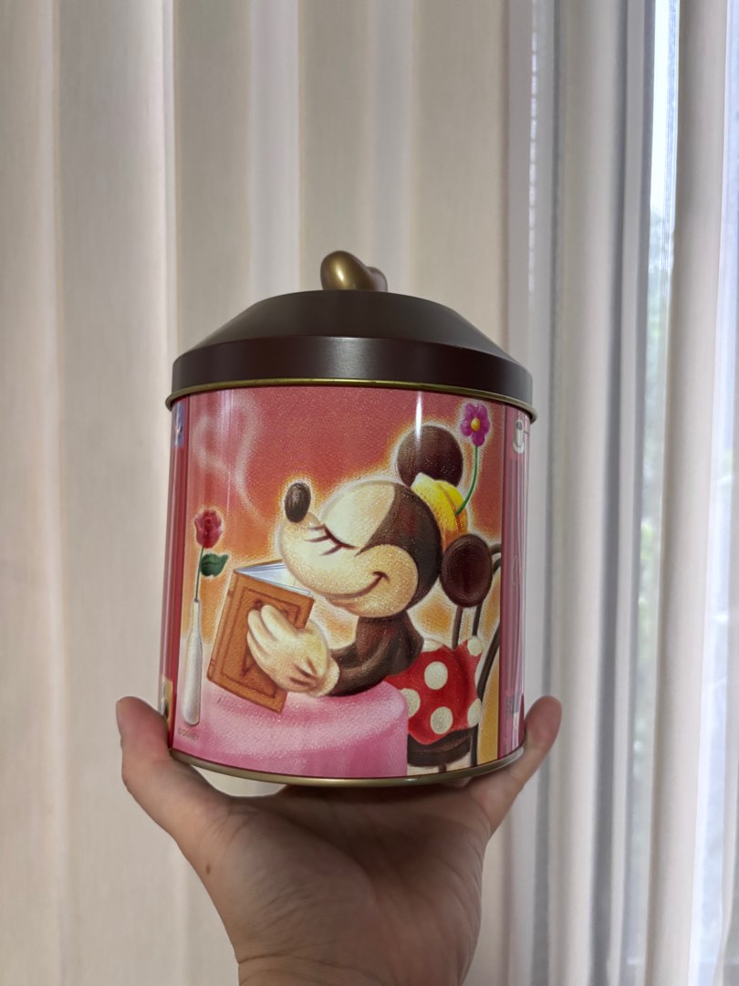 Big Disney Tin can, Hobbies & Toys, Memorabilia & Collectibles, Fan ...