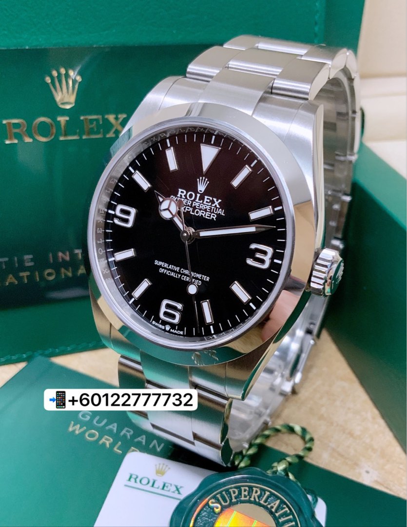 Brand New 2024 Rolex Explorer I 224270 40mm Automatic Cal.3230 With 70h ...