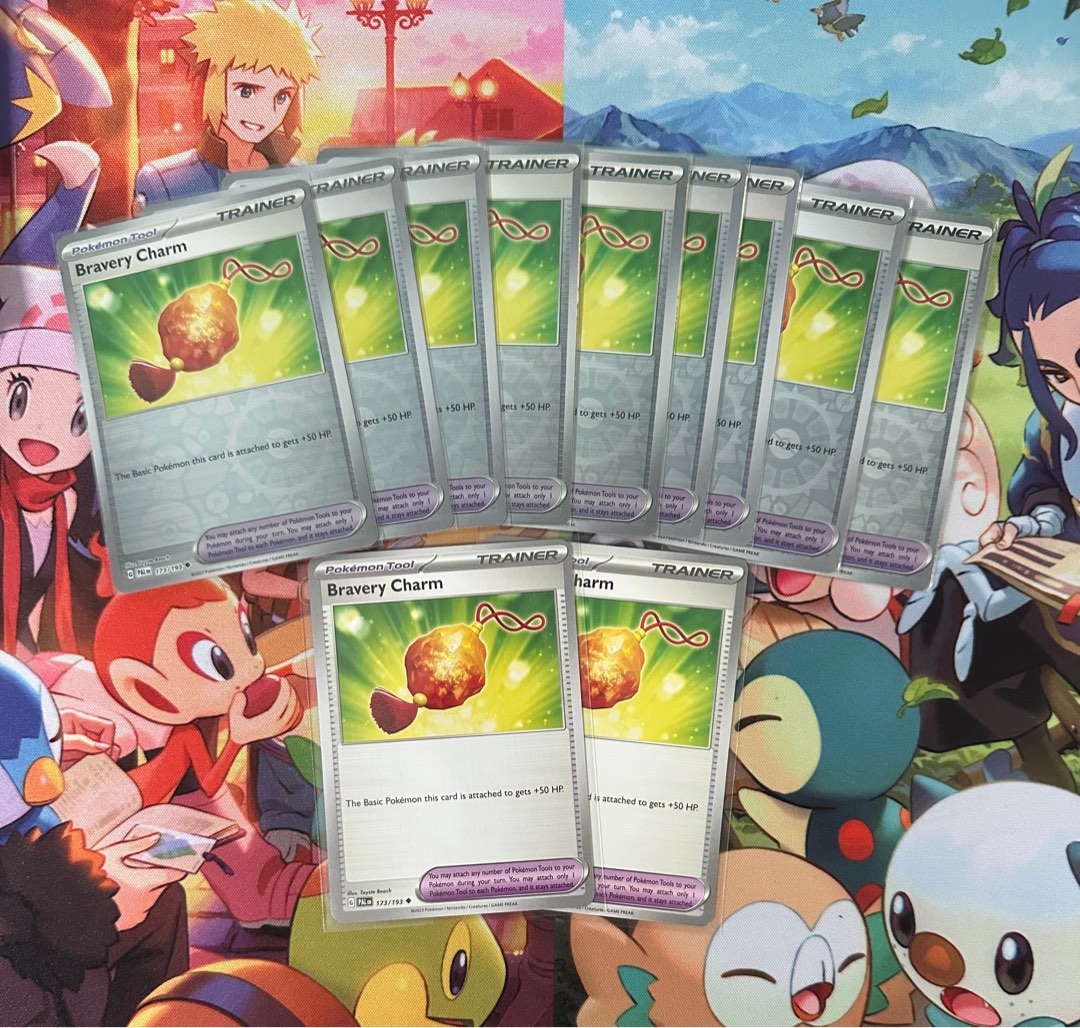 Bravery Charm Pokemon TCG Paldea Evolved Playable/Staple/Deckbuiling ...