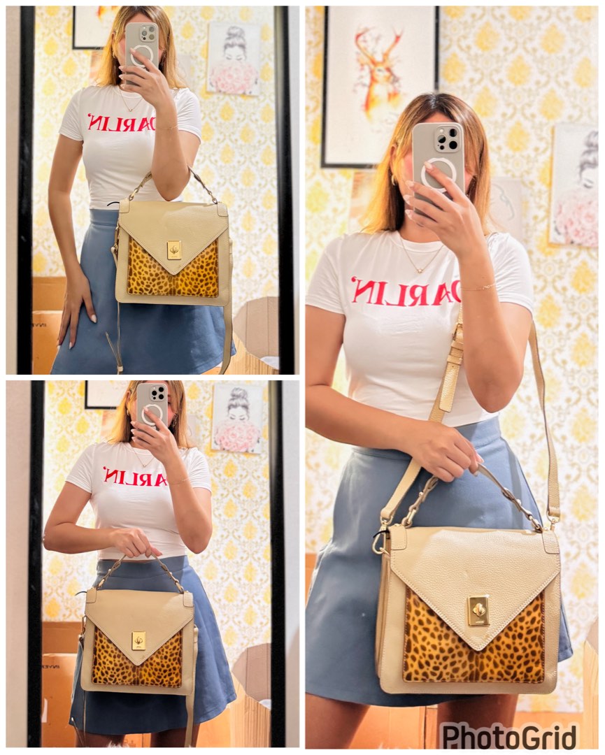 Brera Italy Cream Handbag/Crossbody Bag, Women's Fashion, Bags ...