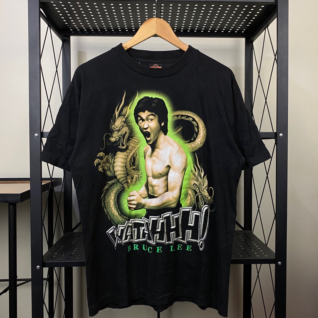 Bruce Lee Graphic Tee, Men's Fashion, Tops & Sets, Tshirts & Polo ...