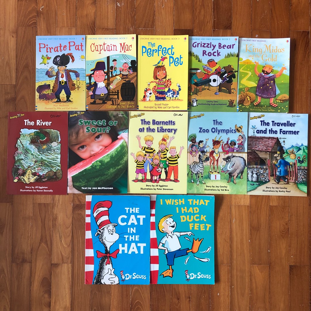 Bundle of 12 Osborne Very First Reading Books, Reading Bee early ...