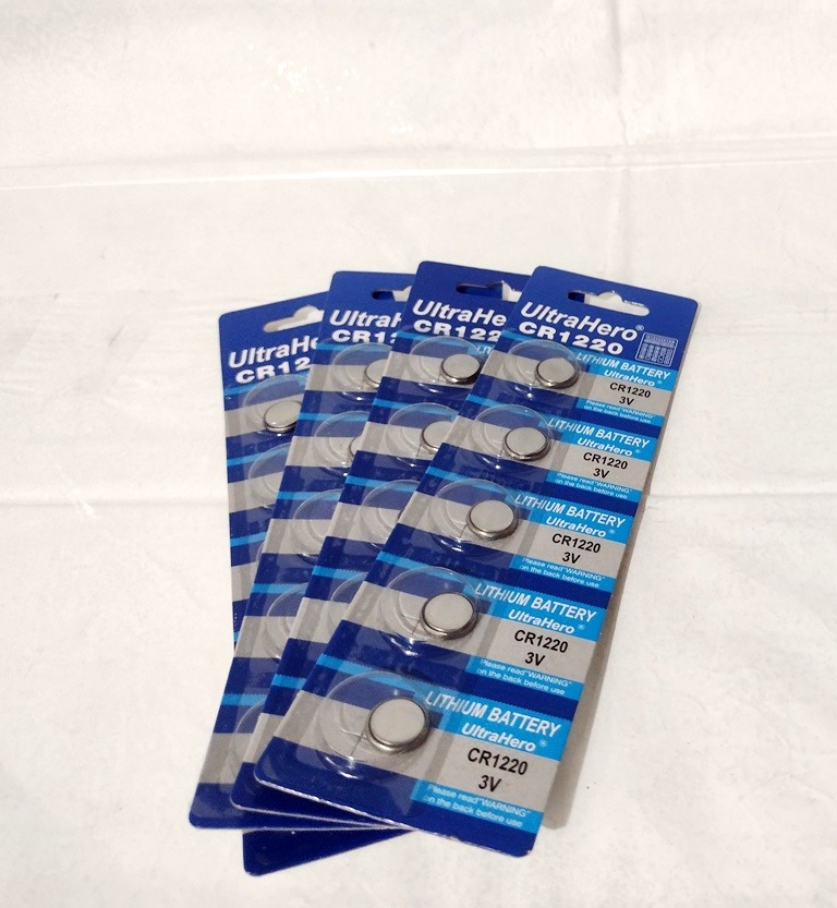 Button cells CR1220, 5x, Everything Else, Others on Carousell