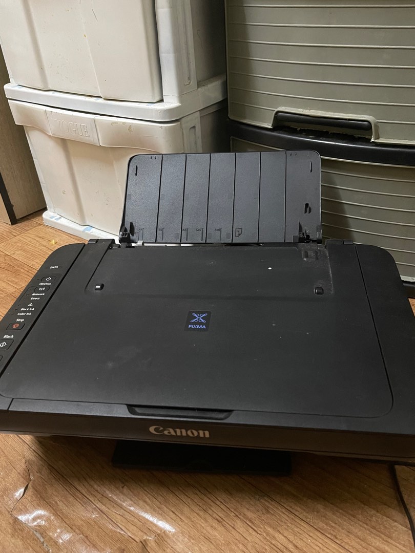 Canon Pixma E470 Inkjet Printer, Computers & Tech, Printers, Scanners ...