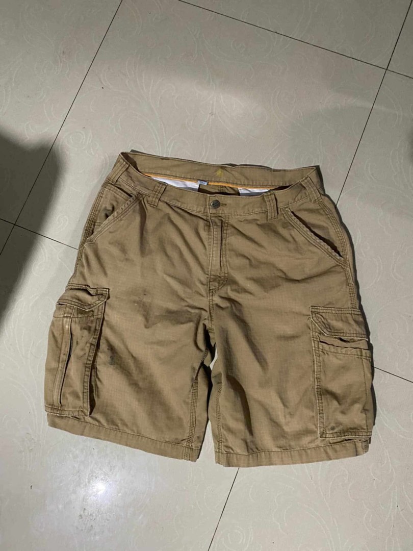 CARHARTT CARGO JORTS, Men's Fashion, Bottoms, Jeans on Carousell