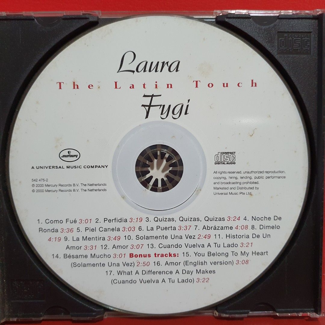 【CD】LAURA FYGI, Hobbies & Toys, Music & Media, CDs & DVDs on Carousell