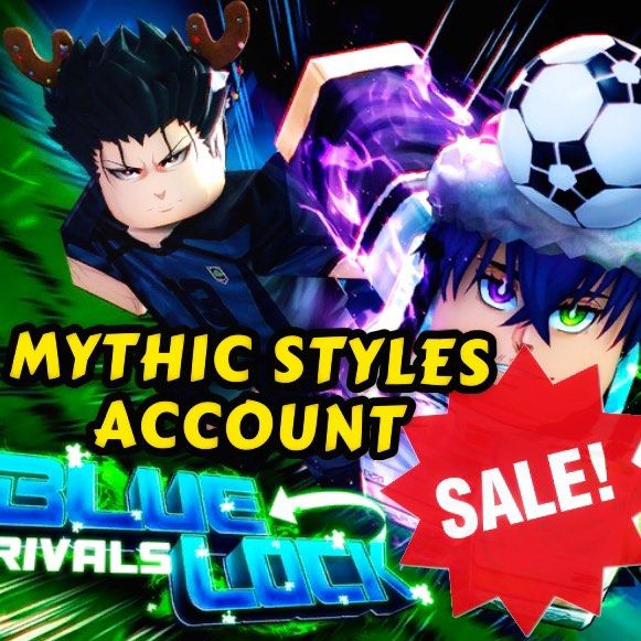 Blue Lock: Rivals Accounts with Mythic Style | Roblox, Video Gaming ...