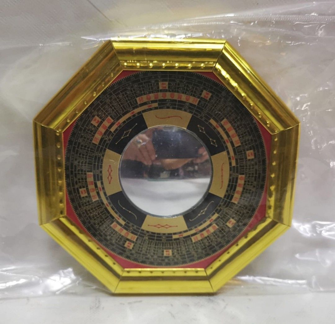 Chinese Era Oriental Safe Protection Feng Shui Home Concave Bagua Mirror Decor, Hobbies & Toys ...
