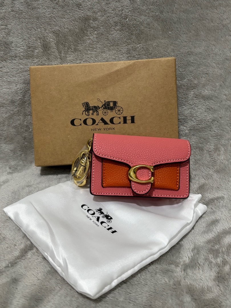 Coach Mini Tabby Bag Charm, Luxury, Bags & Wallets on Carousell