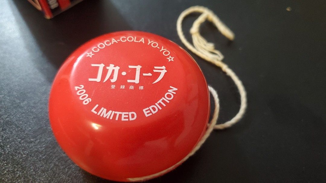 Coca-Cola 80's YO-YO COLLECTION CHALLENGE YOYO Japanese Coca Cola ...