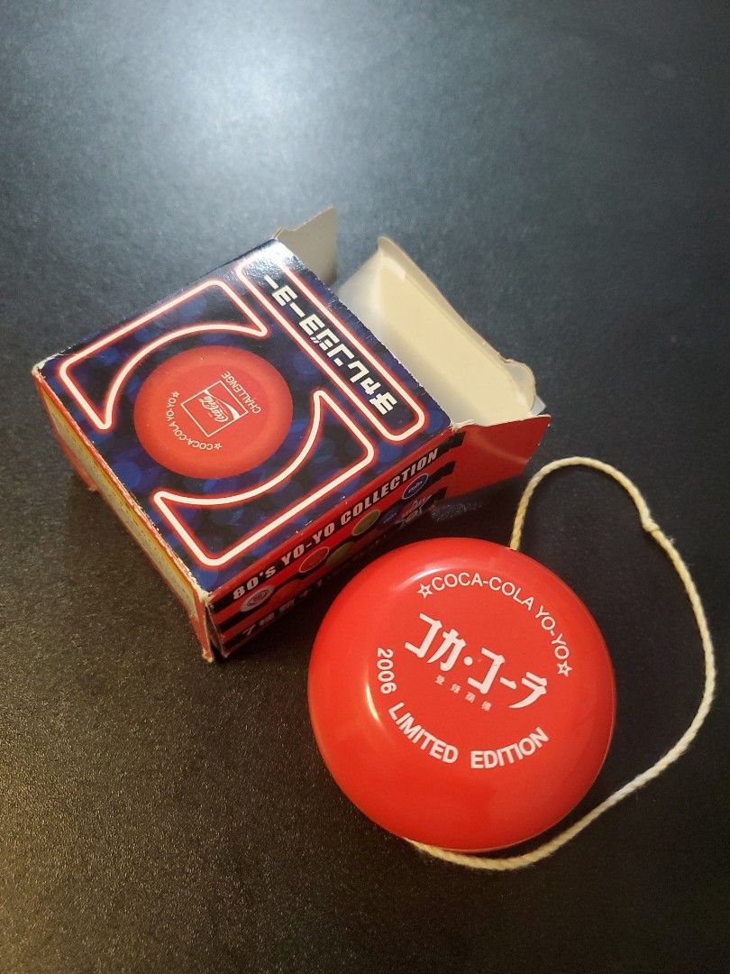 Coca-Cola 80's YO-YO COLLECTION CHALLENGE YOYO Japanese Coca Cola ...