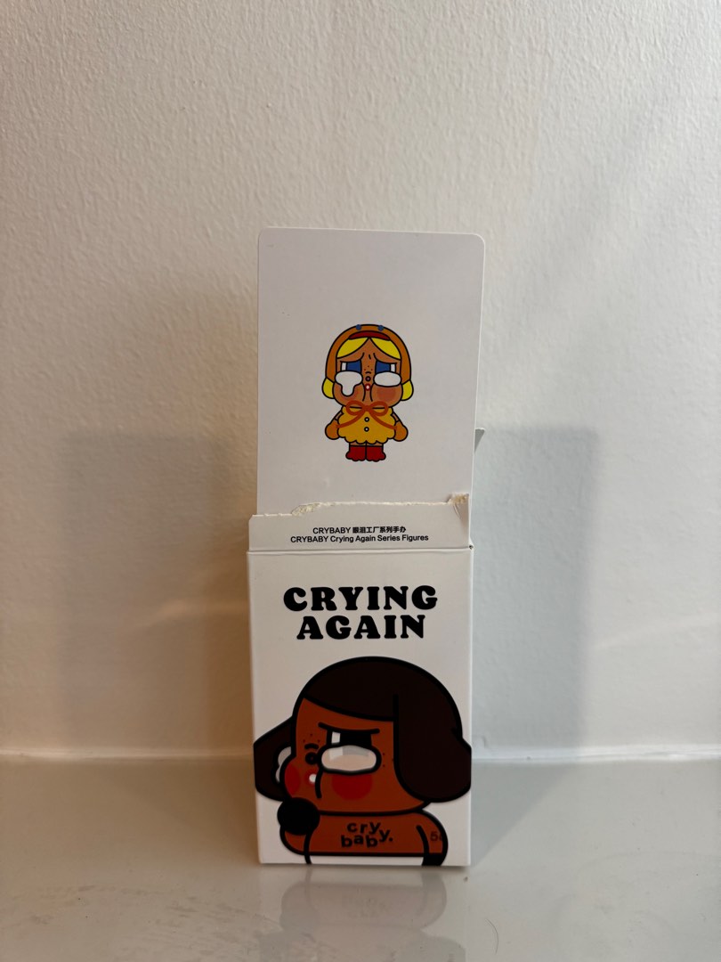 Crybaby Crying Again Figurine, Hobbies & Toys, Toys & Games on Carousell