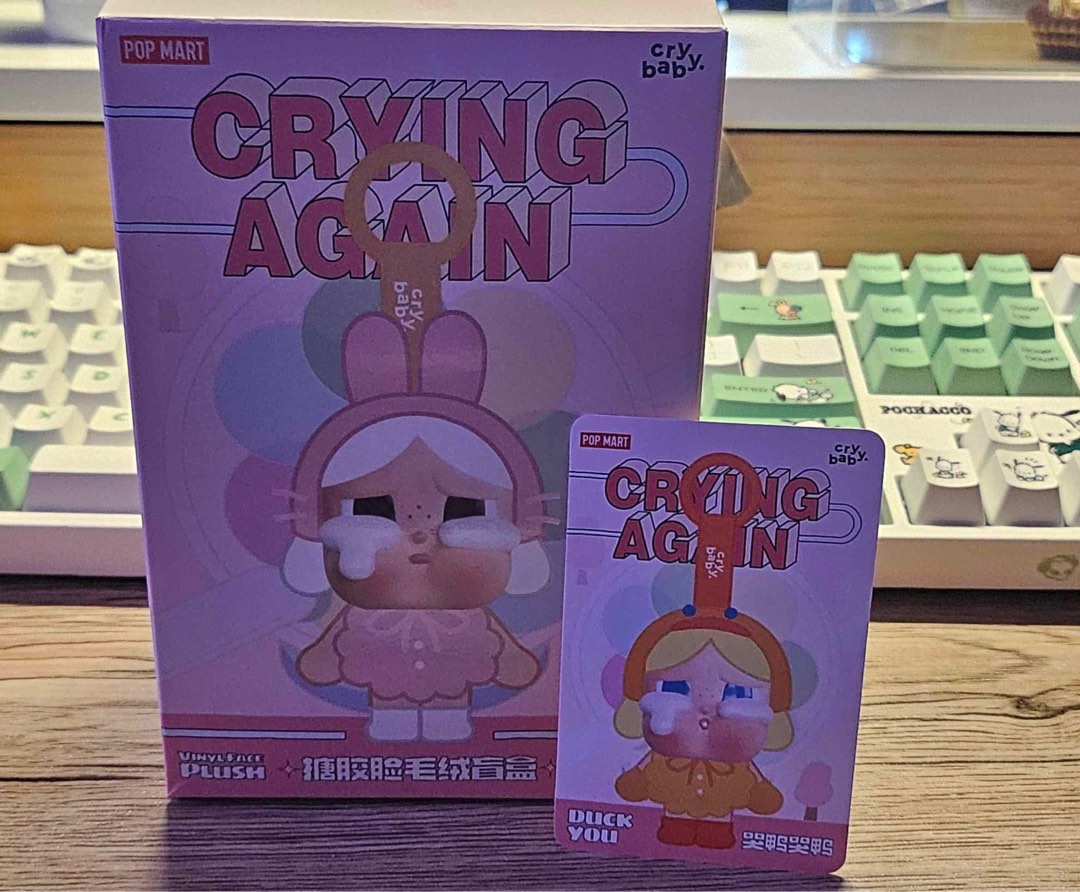 CRYING AGAIN PLUSH PENDANT, Hobbies & Toys, Toys & Games on Carousell
