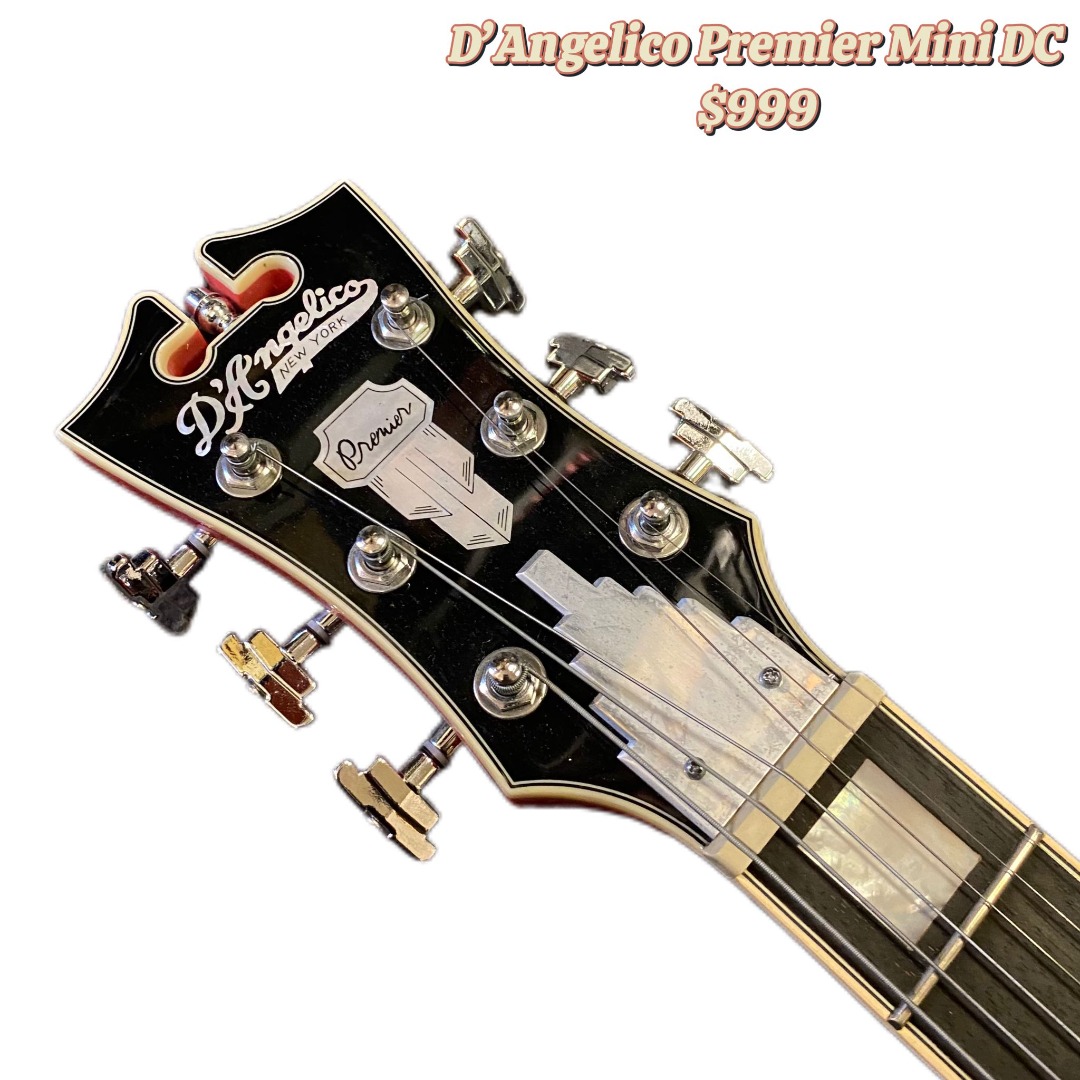 D'Angelico Premier Mini DC, Hobbies & Toys, Music & Media, Musical ...