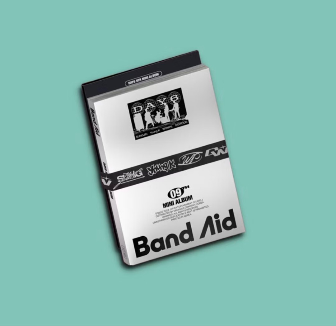 DAY6 BAND AID NEMO ROCK BAND SEALED READY STOCK, Hobbies & Toys ...