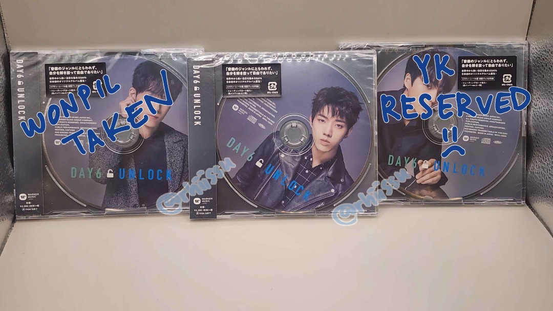 DAY6 UNLOCK album (sealed) | Dowoon Version, Hobbies & Toys, Music ...