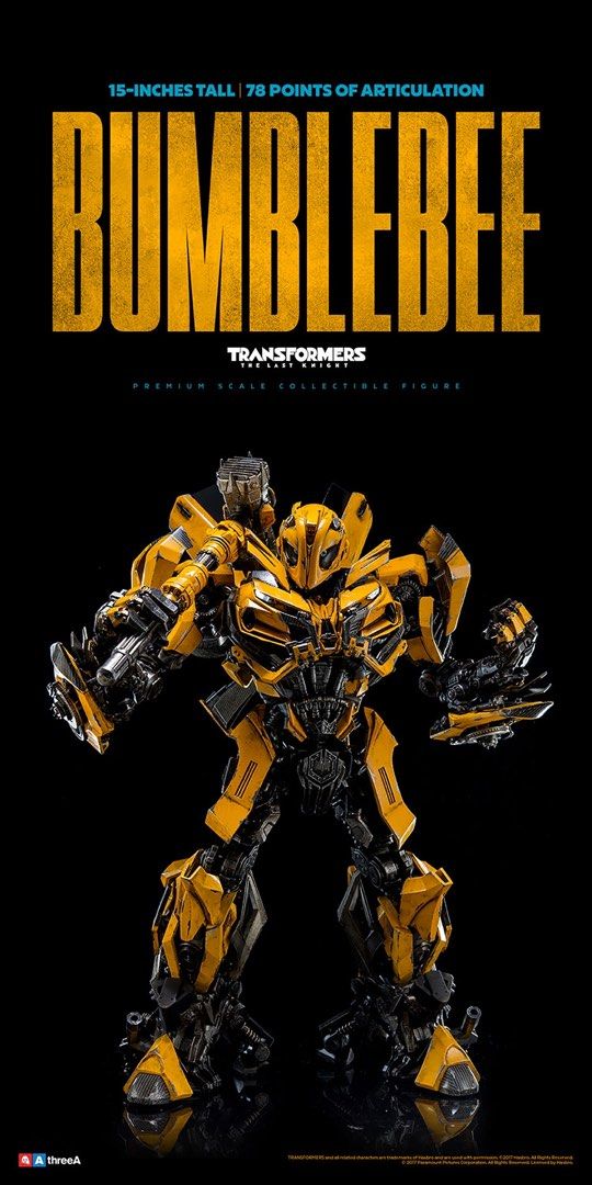 DLX Bumblebee ( The Last Knight ) BIB, Hobbies & Toys, Toys & Games on ...