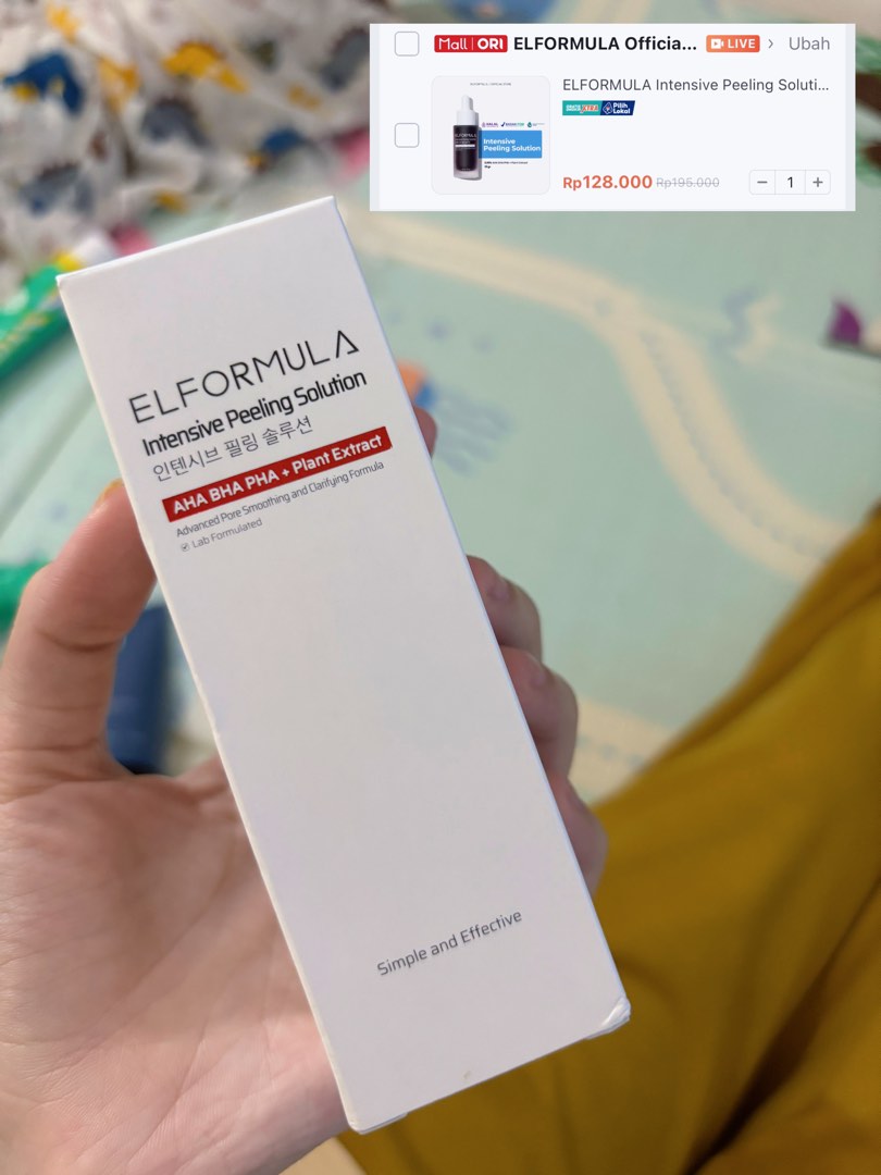 ELFORMULA Intensive Peeling Solution - Serum Exfoliasi Wajah ...