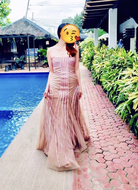 Erwin Tan Formal Gown, Women's Fashion, Dresses & Sets, Evening dresses ...