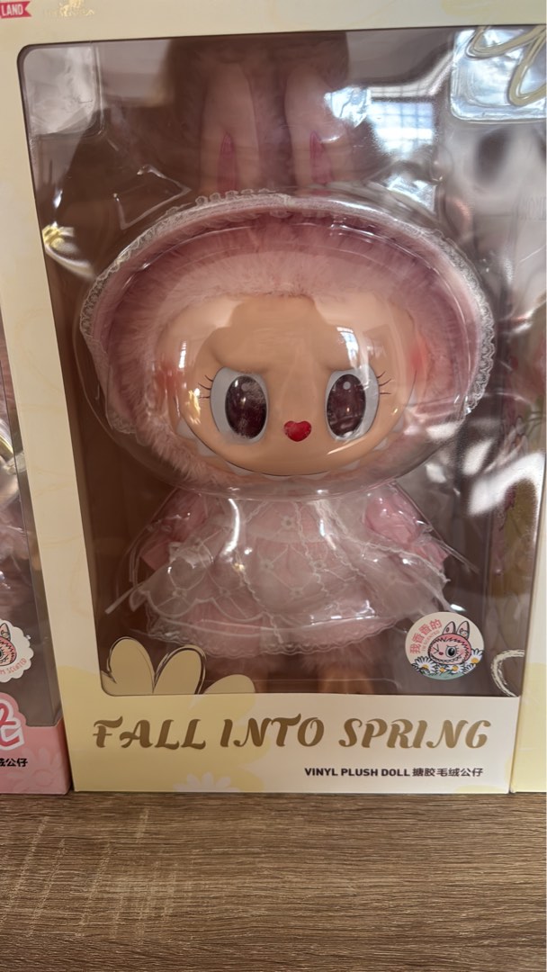Fall into spring labubu, Hobbies & Toys, Toys & Games on Carousell