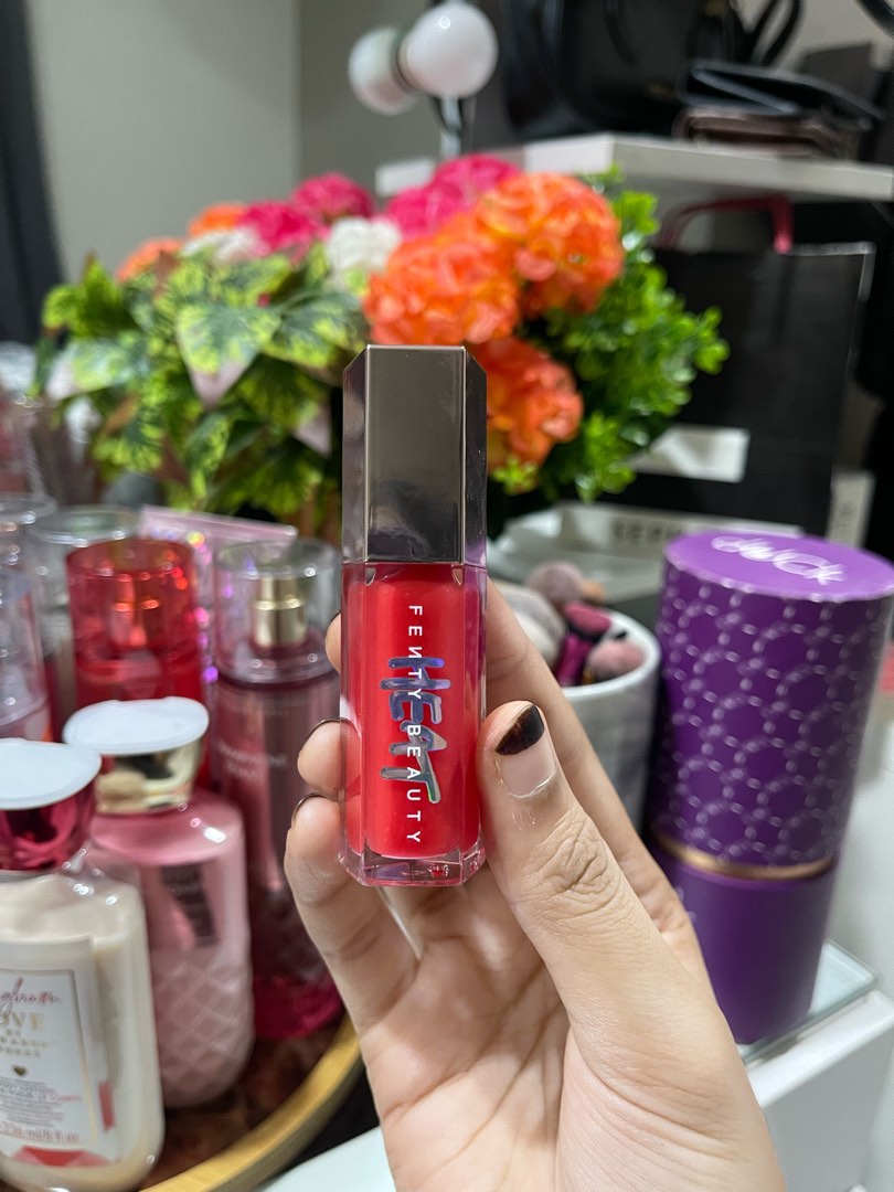fenty beauty gloss (dragon miami ) price inc postage, Beauty & Personal ...