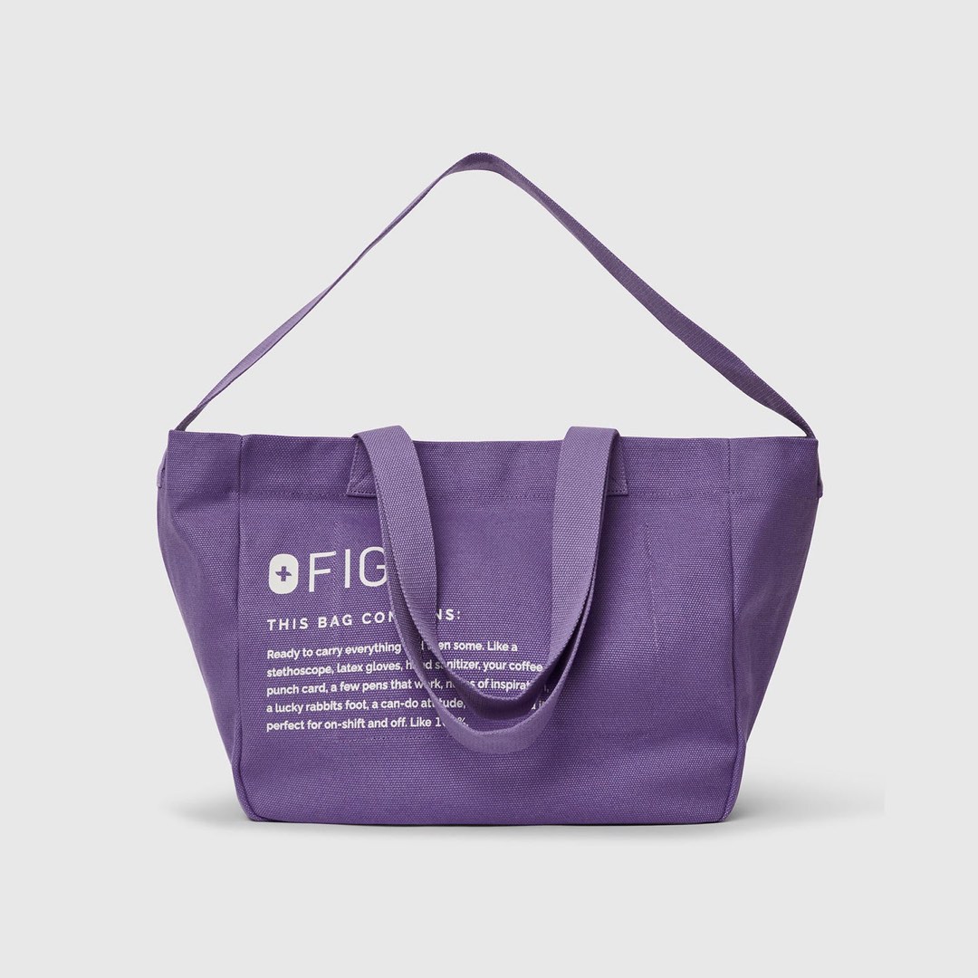 Figs Tote bag in Amethyst, Women's Fashion, Bags & Wallets, Tote Bags ...