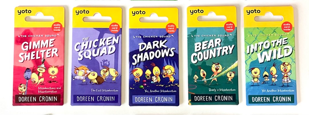 Set of 5 Yoto Cards - The Chicken Squad Collection ( Great for 7 to 10 ...