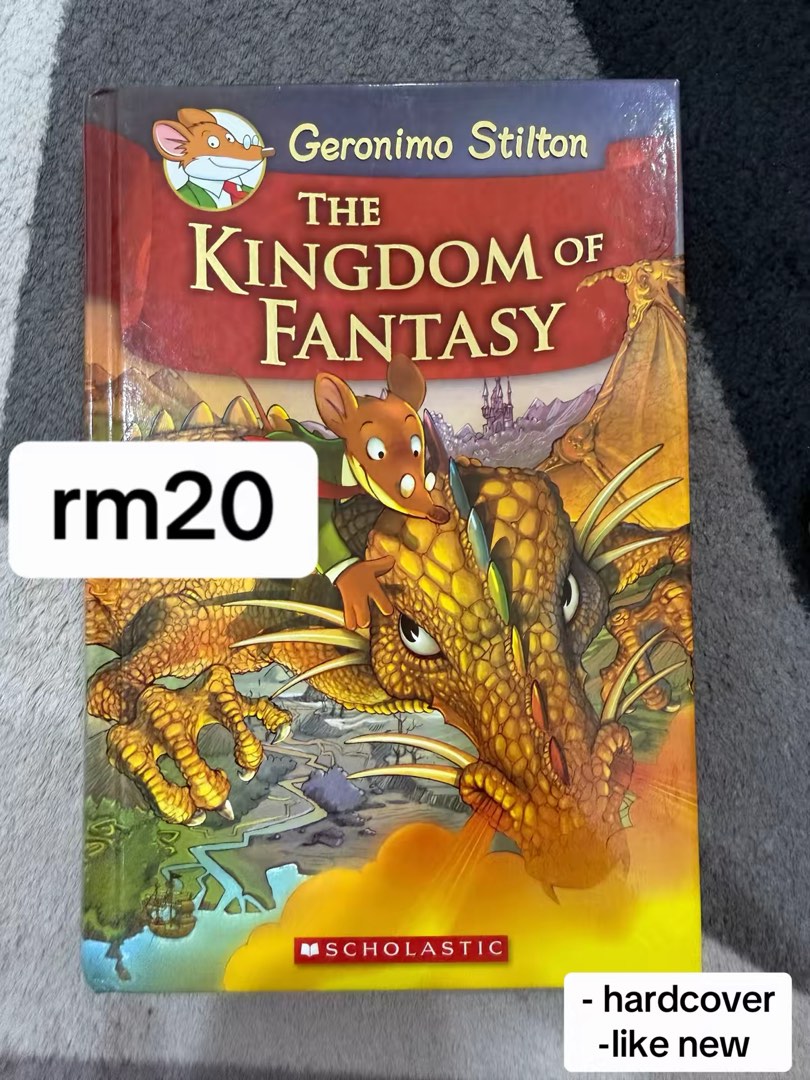 GERONIMO STILTON BOOK (The kingdom of fantasy), Hobbies & Toys, Books ...