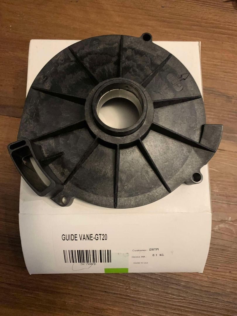 Goulds 3K70 Guide Vane for GT20 Pump MADE IN USA, Commercial ...