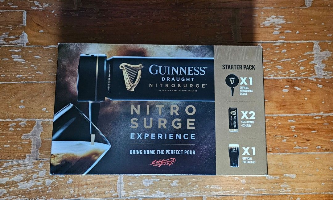 Guinness Nitrosurge device, Food & Drinks, Beverages on Carousell