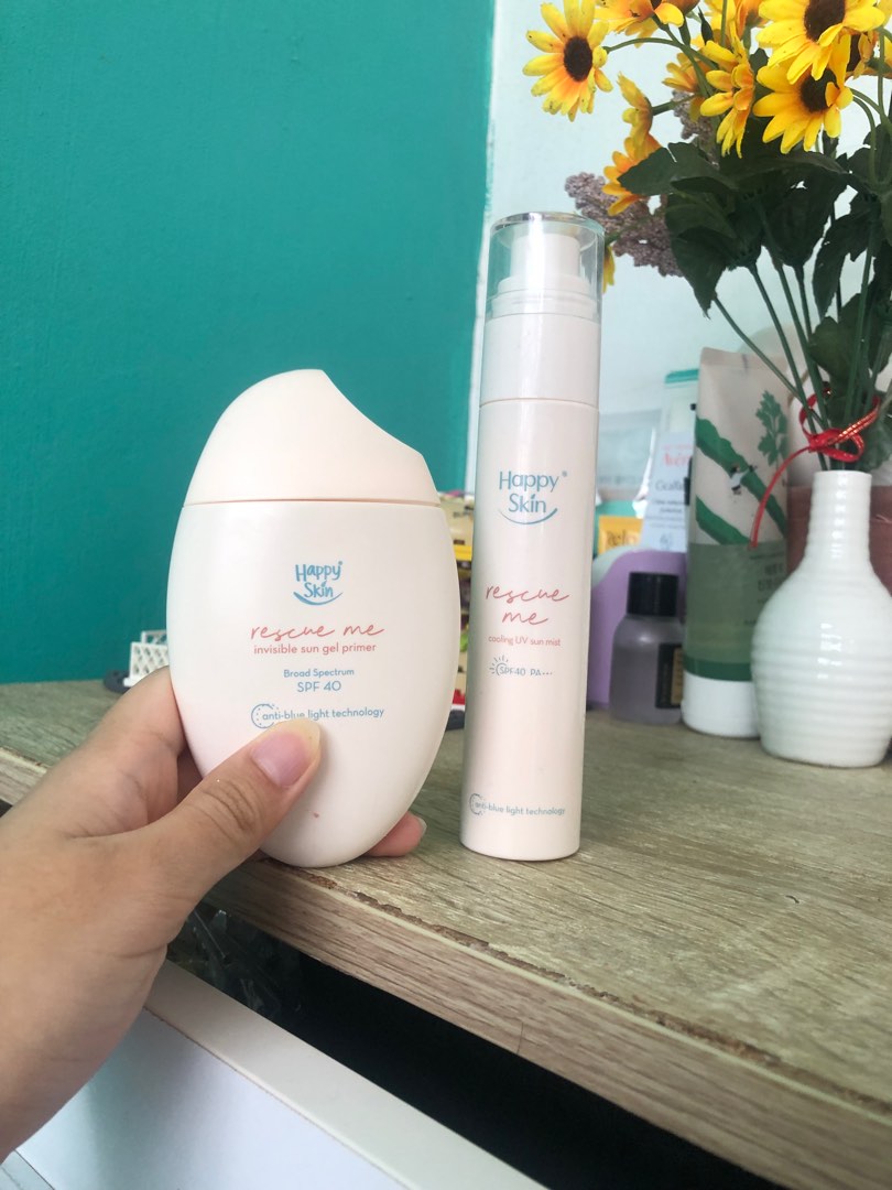 Happy Skin Sunscreen duo, Beauty & Personal Care, Face, Face Care on ...