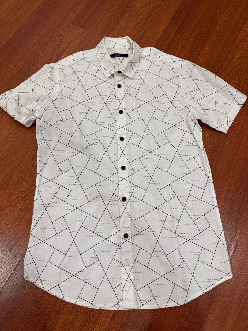 HLA Men Formal Shirt, Men's Fashion, Tops & Sets, Formal Shirts on ...