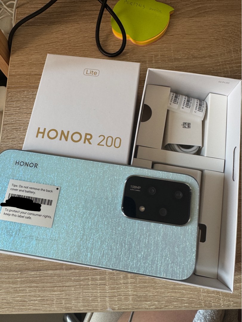 Honor 200 Lite 512GB Starry Blue, Mobile Phones & Gadgets, Mobile ...