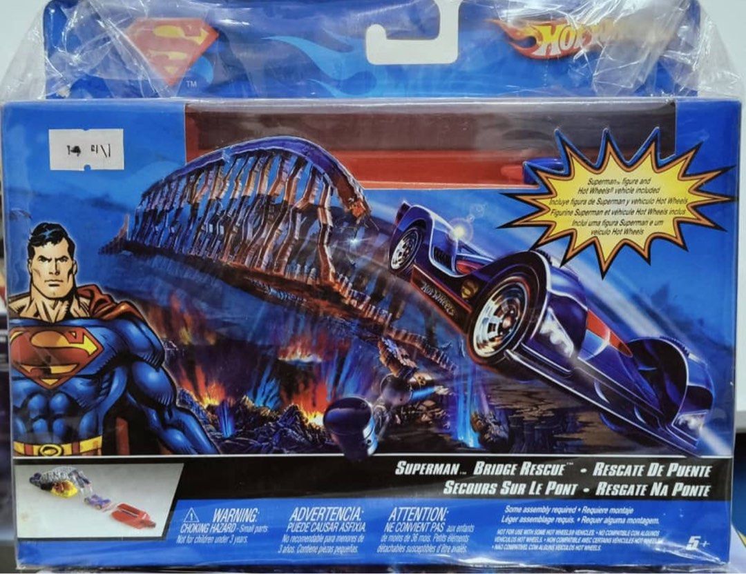 HotWheels Superman Bridge Rescue By Mattel 2006, Hobbies & Toys, Toys ...