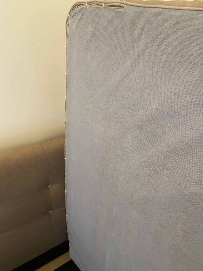 IKEA HAMARVIK Sprung mattress (Queen size) + Brand New Topper ...