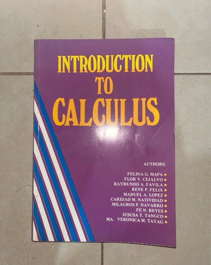 Introduction to Calculus, Hobbies & Toys, Books & Magazines, Textbooks ...