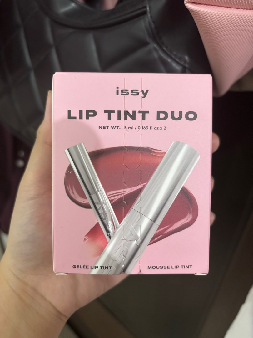 Issy Lip Tint Duo in Pink Brand New, Beauty & Personal Care, Face ...