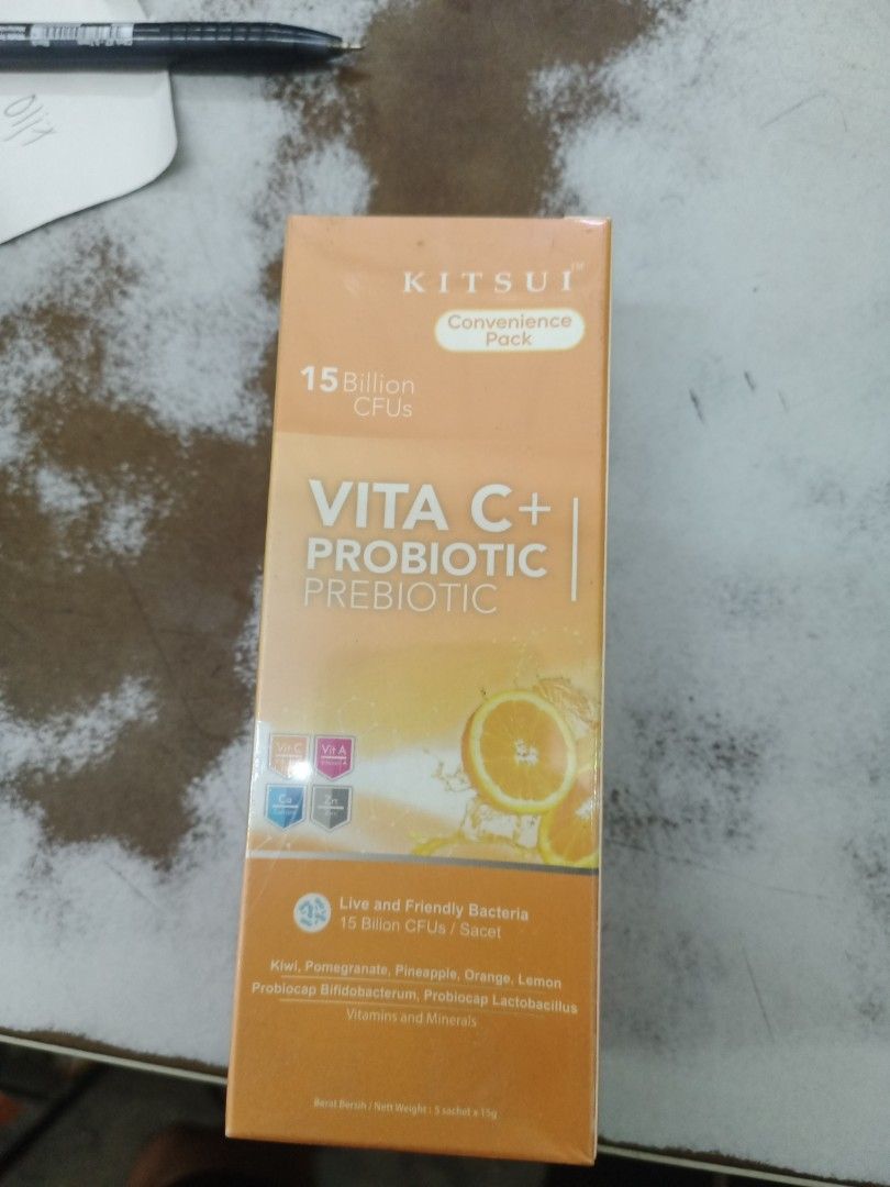 Kitsui Vita C+ Probiotic Probiotic, Health & Nutrition, Health ...