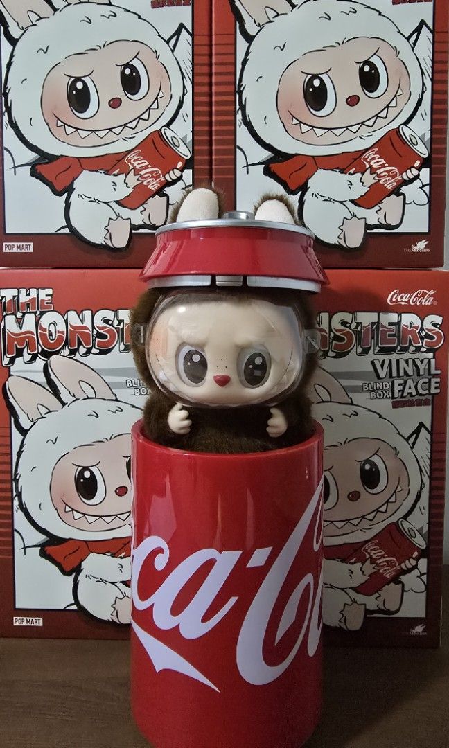 LABUBU COCA-COLA VINYL SECRET, Hobbies & Toys, Toys & Games on Carousell