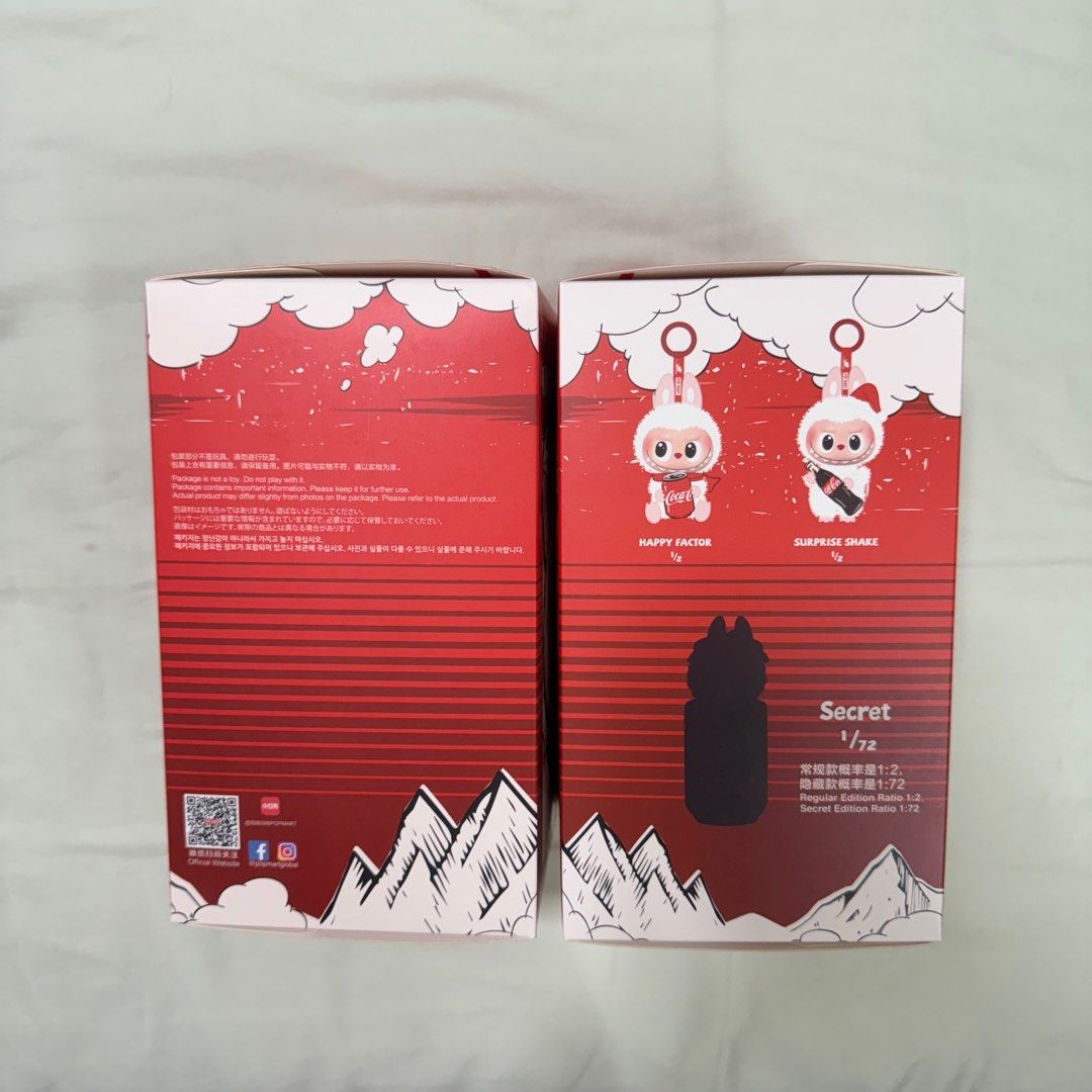 Labubu coke v3 plush the monsters Coca Cola series, Hobbies & Toys ...