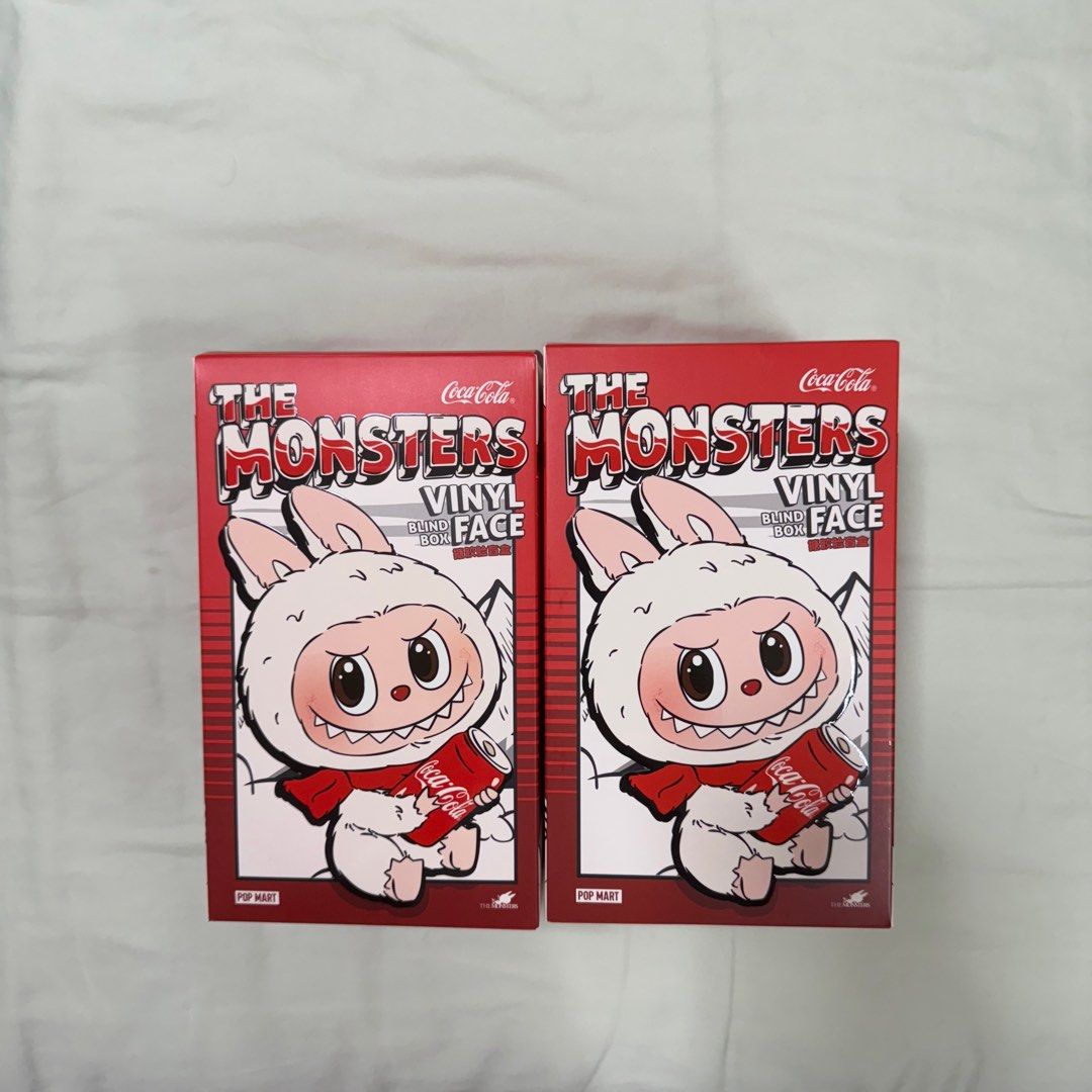 Labubu coke v3 plush the monsters Coca Cola series, Hobbies & Toys ...