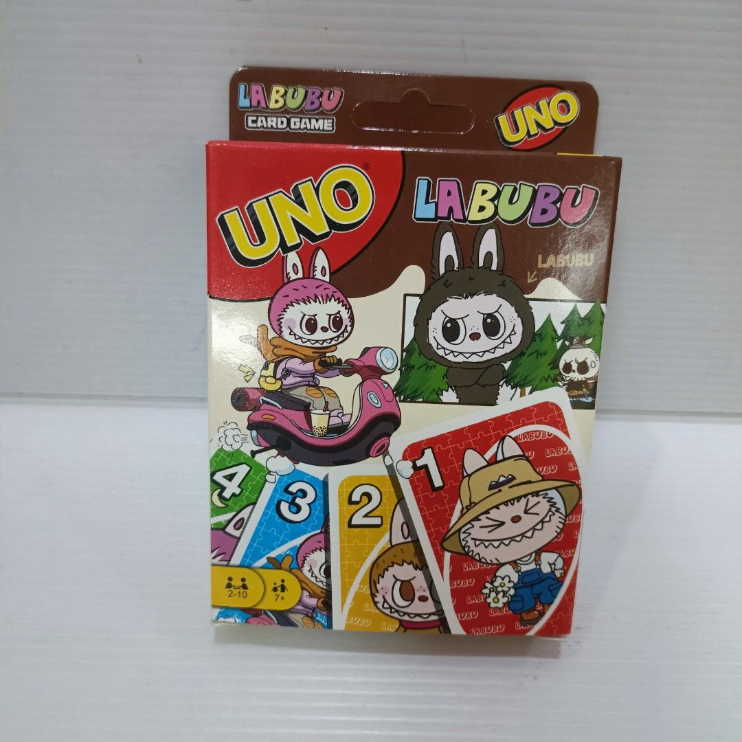 Labubu Uno Kids Card Family card Friend gathering playing card games ...