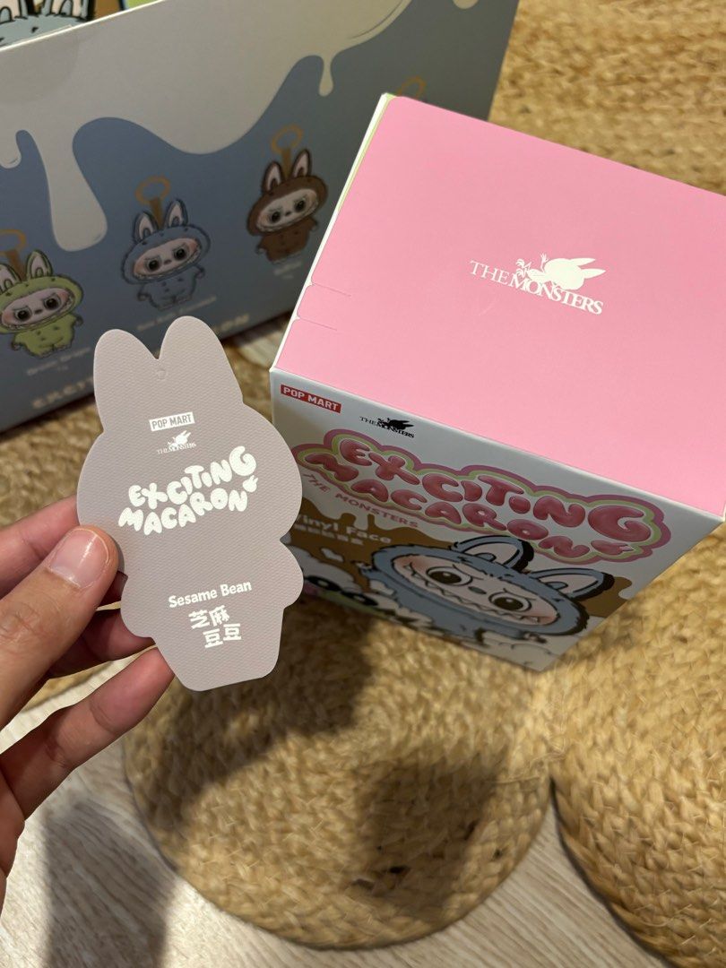 Labubu V1 Sesame Bean, Hobbies & Toys, Toys & Games on Carousell