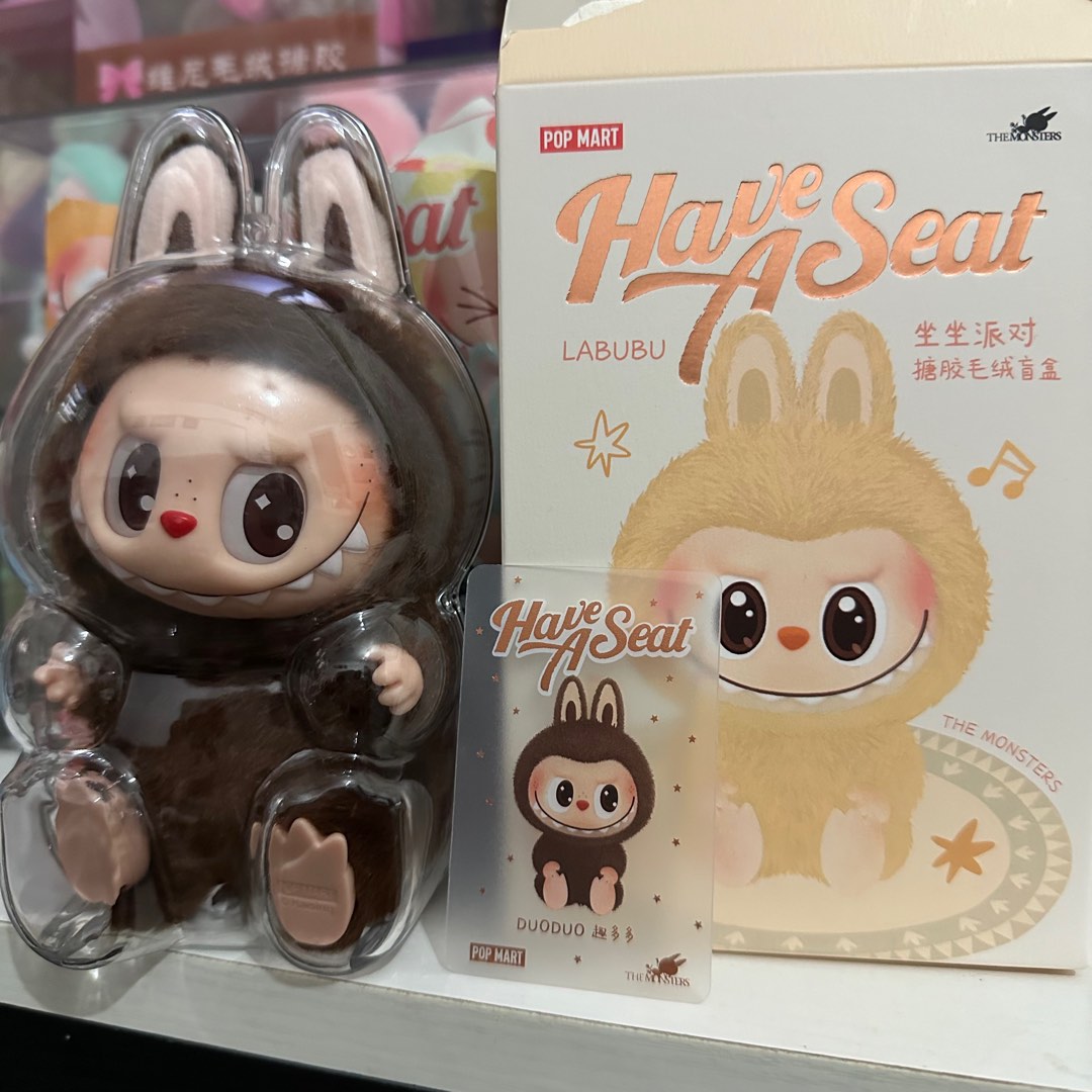 labubu v2 - duo duo, Hobbies & Toys, Toys & Games on Carousell