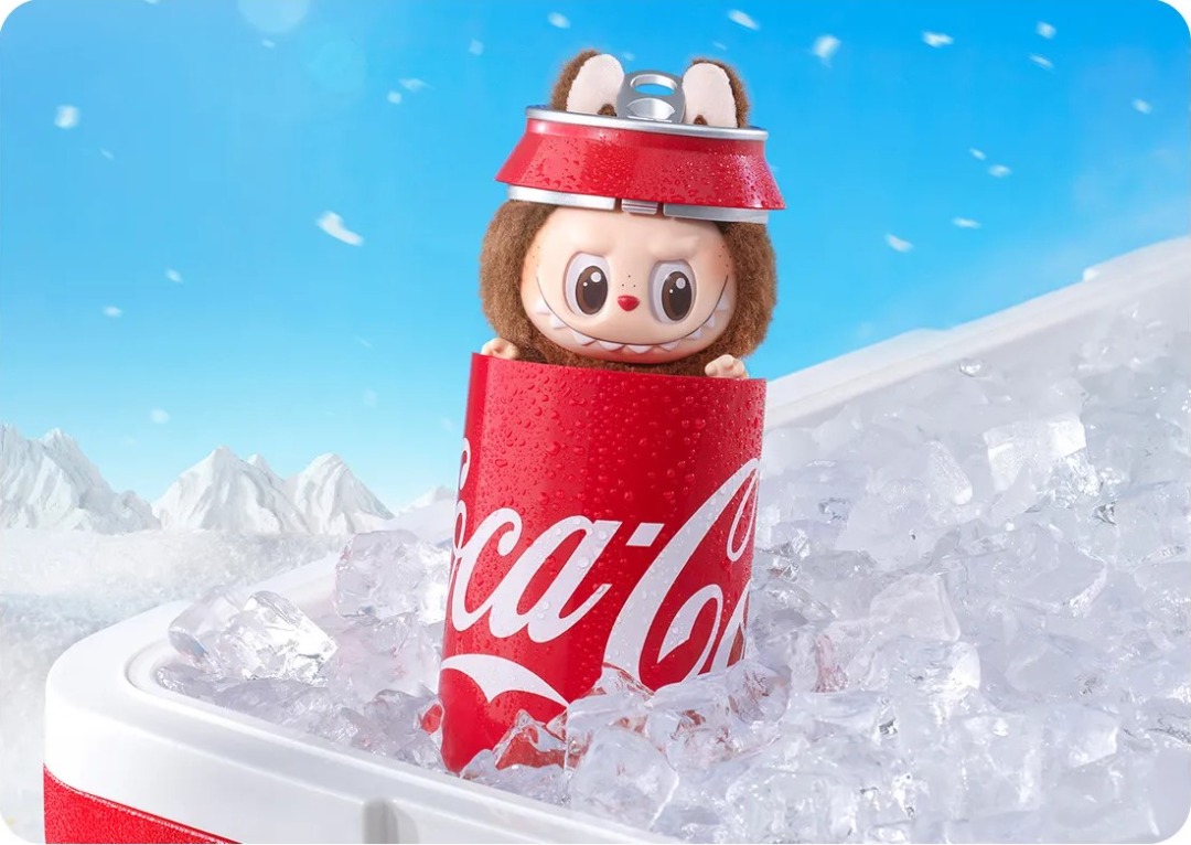Labubu V3 Coca Cola Mysterious Guest, Hobbies & Toys, Toys & Games on ...