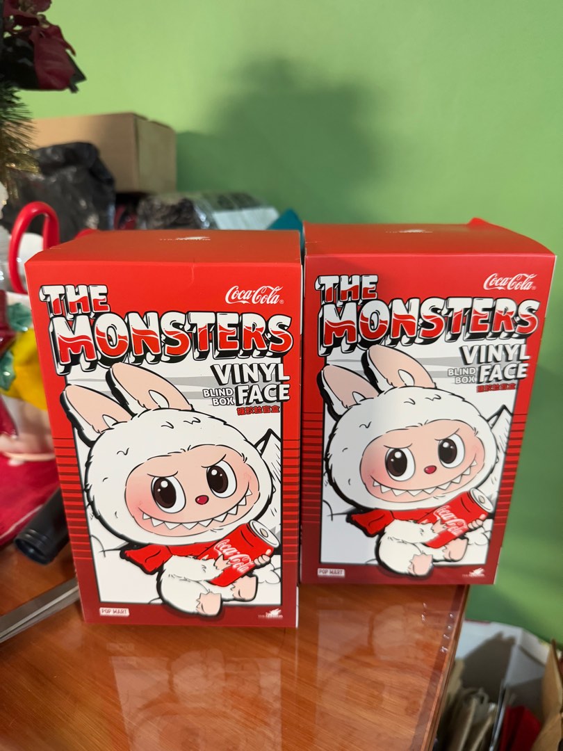 Labubu V3 Coke, Hobbies & Toys, Toys & Games on Carousell