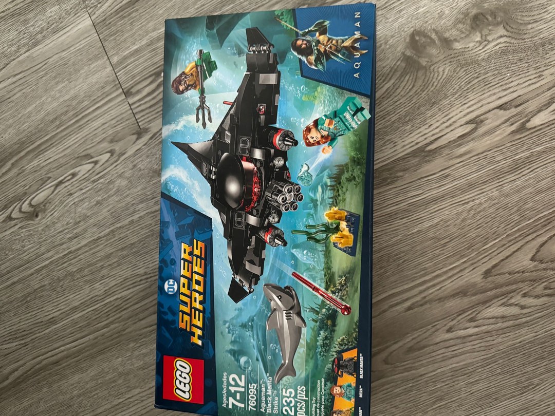 Lego 76095 the aquaman black manta strike, 興趣及遊戲, 玩具 & 遊戲類 - Carousell