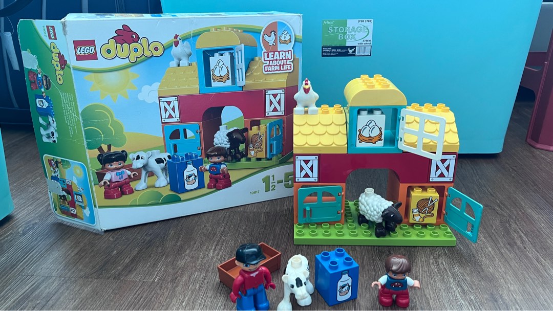 Lego DUPLO learn about farm life set 10617 with original box, Hobbies ...