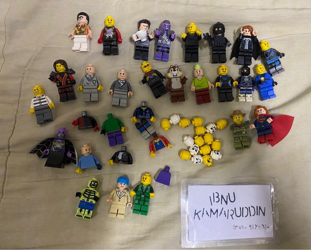 LEGO Minifigures Random Lot, Hobbies & Toys, Toys & Games on Carousell